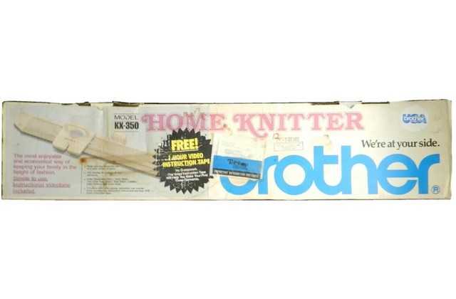 Vintage Brother KX350 Kx-350 Knitting Machine Home KNITTER for sale ...