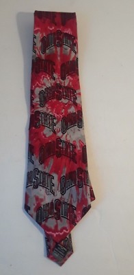 Men's OSU Necktie The Ohio State University Buckeyes Tie | eBay