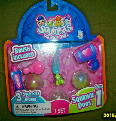 Squinkie Doos Series 1 Turtle with Purple & Pink Shell & Blue Hair NIP ...