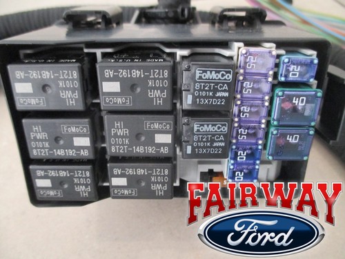 17 thru 19 Super Duty F250 F350 F450 F550 OEM Ford Upfitter Fuse ...