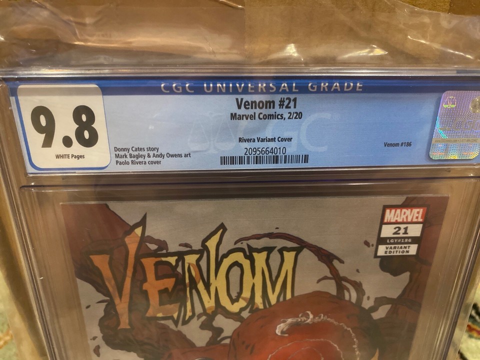 VENOM 21 2019 1:50 PAOLO RIVERA VARIANT VENOM ISLAND Marvel CGC 9.8 | eBay