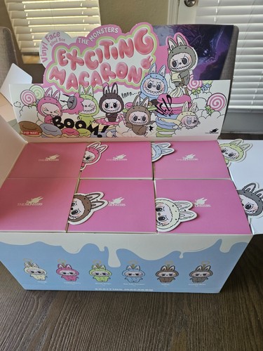 Exciting Macarons The Monsters Vinyl Face SEALED BLIND BOX - 6 PC Set ...