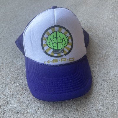Rare Purple N.E.R.D. Snapback Trucker Hat Dead Stock Pharrell Neptunes ...