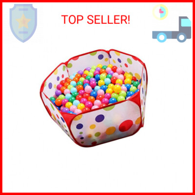 EocuSun Kids Ball Pit Large Pop Up Toddler Ball Pits Tent for Toddlers ...