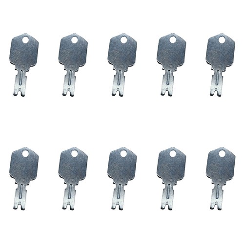 10x Forklift Ignition Keys For Clark Crown Gradall Gehl Hyster Komatsu ...