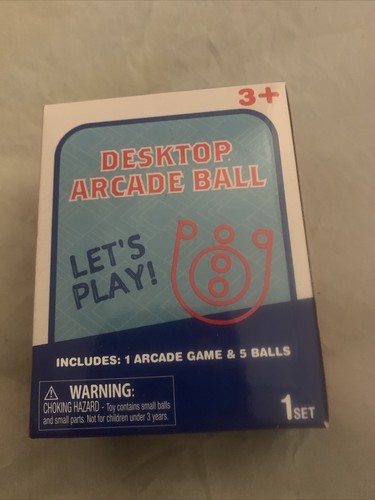 Desktop Arcade Ball: Includes Arcade Game & 5 Balls (NEW) | eBay Australia