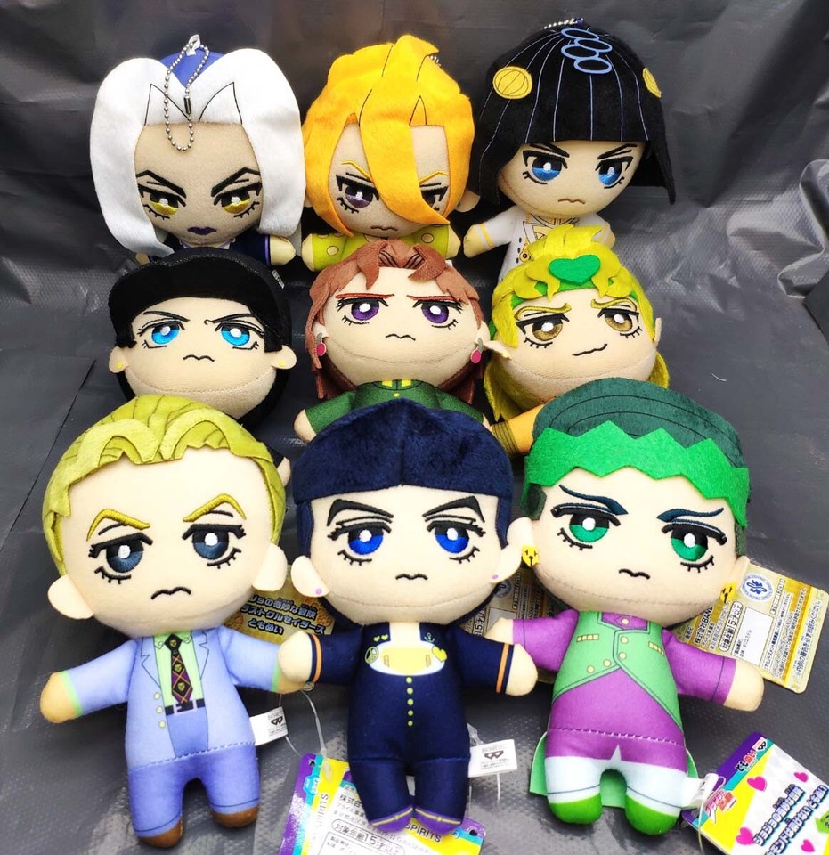 JoJos Bizarre Adventure Golden Wind Buccellati Abbacchio Fugo Plush toy ...