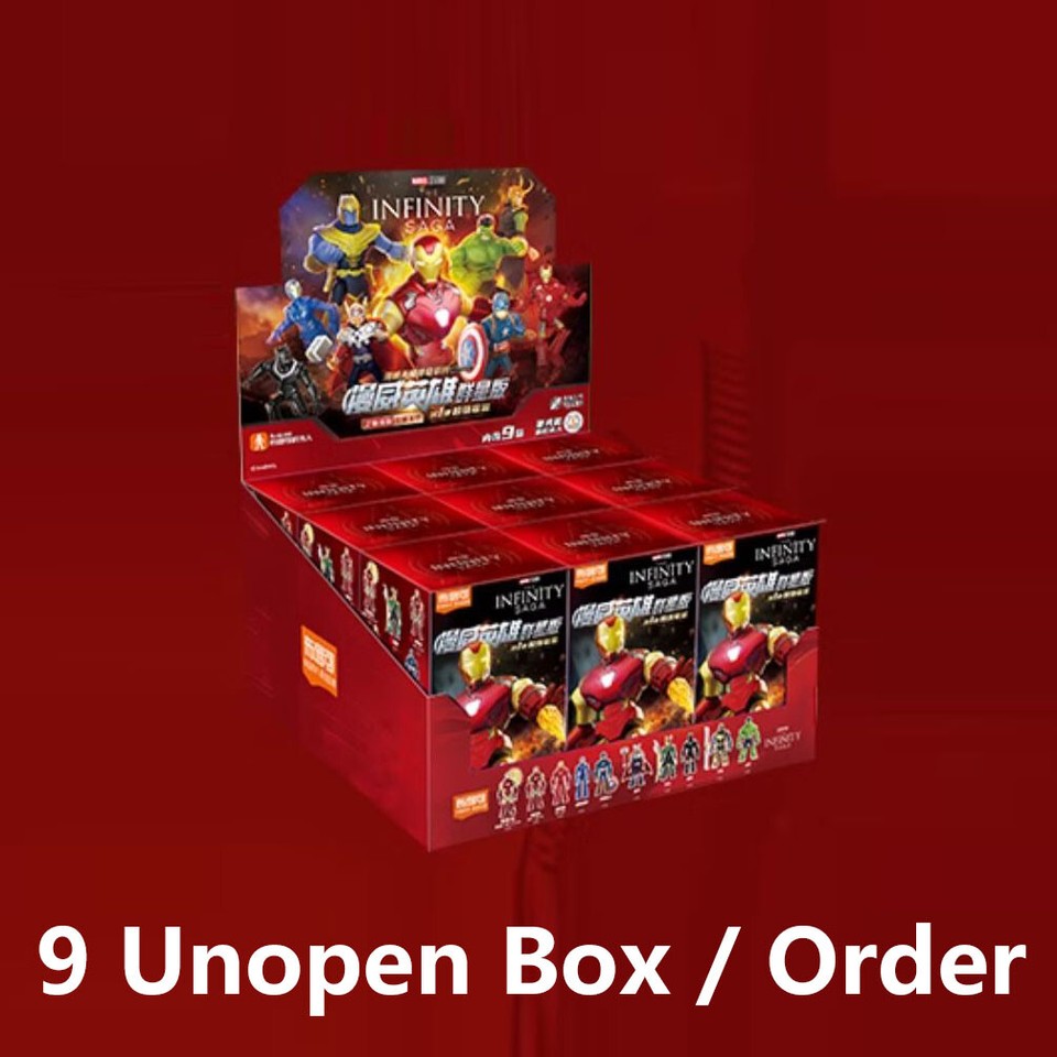 Marvel Infinity Saga Avengers 4" Action Figure Blind Box Figure Model ...