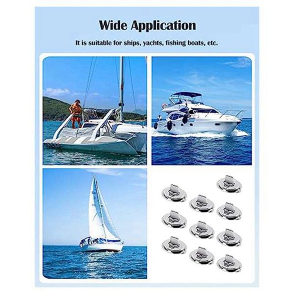 20X Turnbutton Common Sense fastener kit eyelets bases boat canopy ...