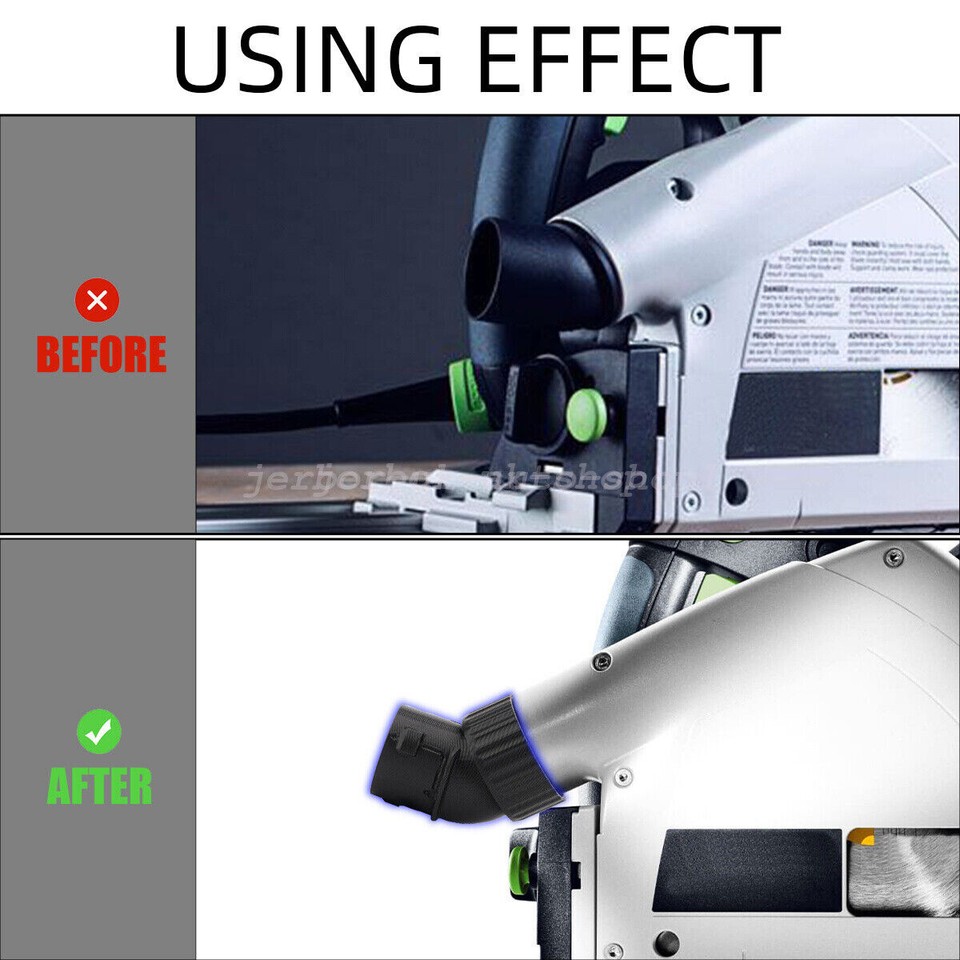 No Snag Hose Port with Fixable Positions Festool TS55 TS60 TS75 HK55 ...