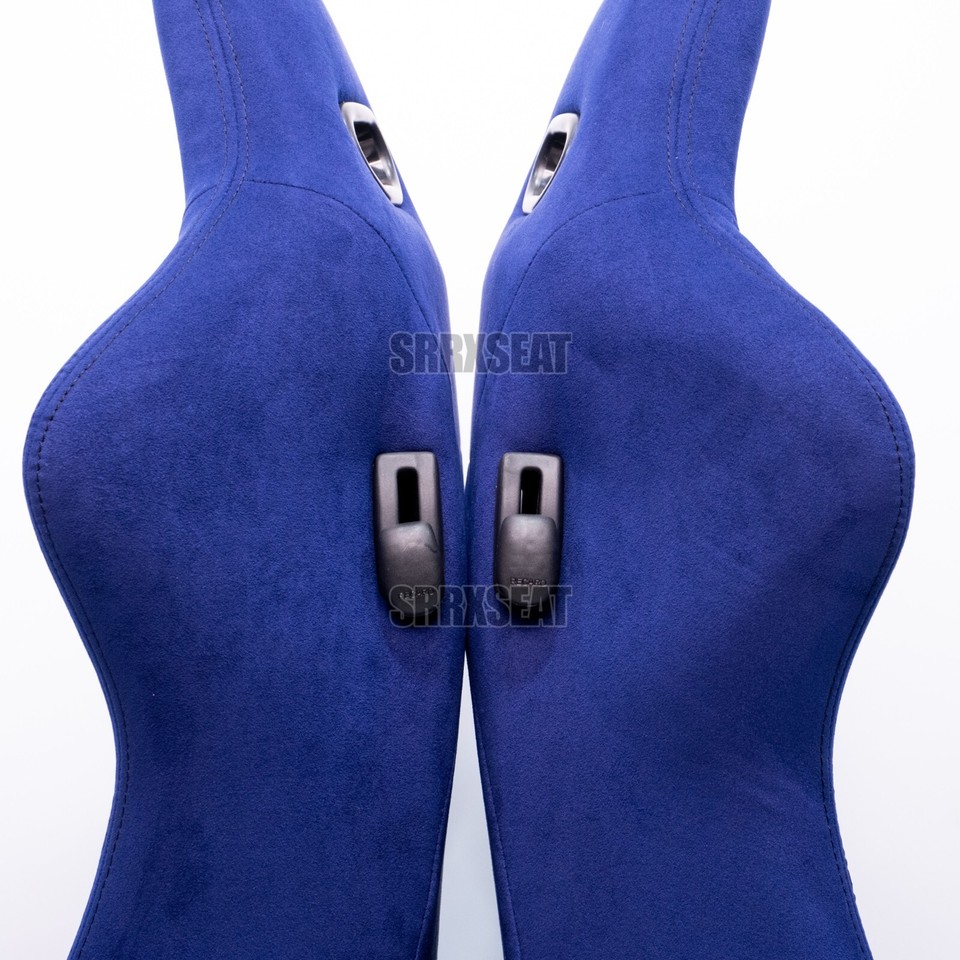 Authentic RECARO SR4 Integra DC5 Rear Seat | Blue | Red | Cloth ...