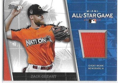 2017 Topps Update Baseball All Star Stitches Zack Cozart Reds | eBay
