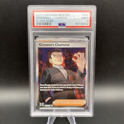 Pokemon TCG - Scarlet & Violet 151 - Giovanni's Charisma SR Full Art ...