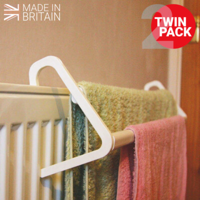 Over Radiator / Door / Bath Airer Clothes Washing Drying Indoor Rack ...