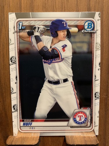 SAM HUFF 2020 BOWMAN CHROME PROSPECTS #BCP-33 1st CARD | eBay