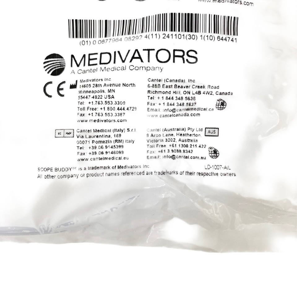 MEDIVATORS REF SB-110-HU1007, SCOPE BUDDY PLUS 24-Hour Tubing for ...
