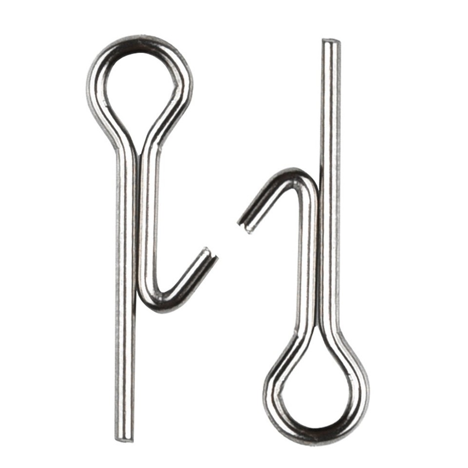 Useful Hot Sale Ideal Practical Hook pin Fishing 100 pcs Acc Connecting ...