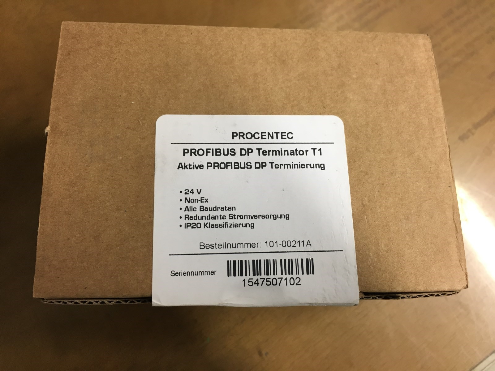 Procentec Aktive Profibus DP Terminierung - Terminator T1 (NEU und OVP ...