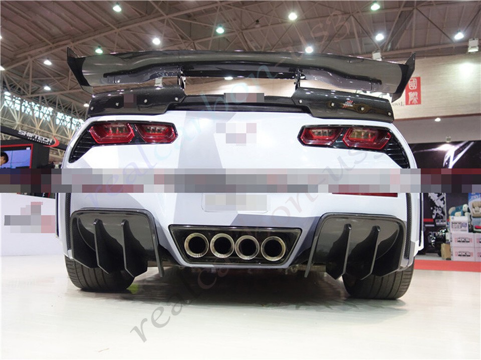 For Chevrolet Corvette C7 Z06 Carbon Fiber EOS Performance Rear ...