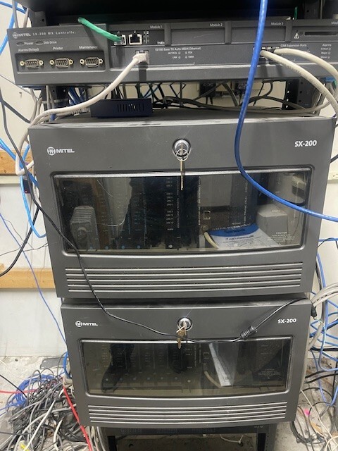 SX200 2 UNITS MITEL PHONE SYSTEM WITH MX CONTROLLER AND CONSOLE | eBay