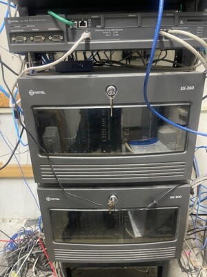 SX200 2 UNITS MITEL PHONE SYSTEM WITH MX CONTROLLER AND CONSOLE | eBay