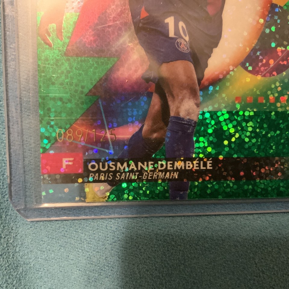 2023-24 Topps Finest UEFA Club Competition PSG Ousmane Dembele #/125 ...