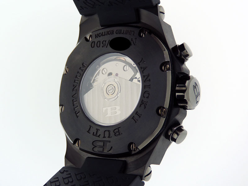 Buti Yanick II TNETO4 Chronograph Blackened Titanium Buti Yanick II TNETO4 Chronograph Blackened Titanium