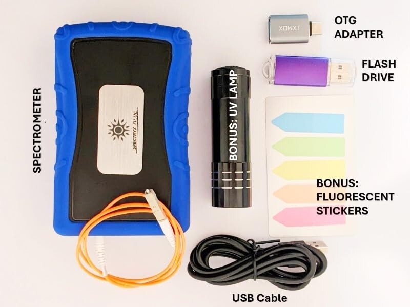 SPECTRYX BLUE Smart Handheld Spectrometer Light Measurement Tool | eBay