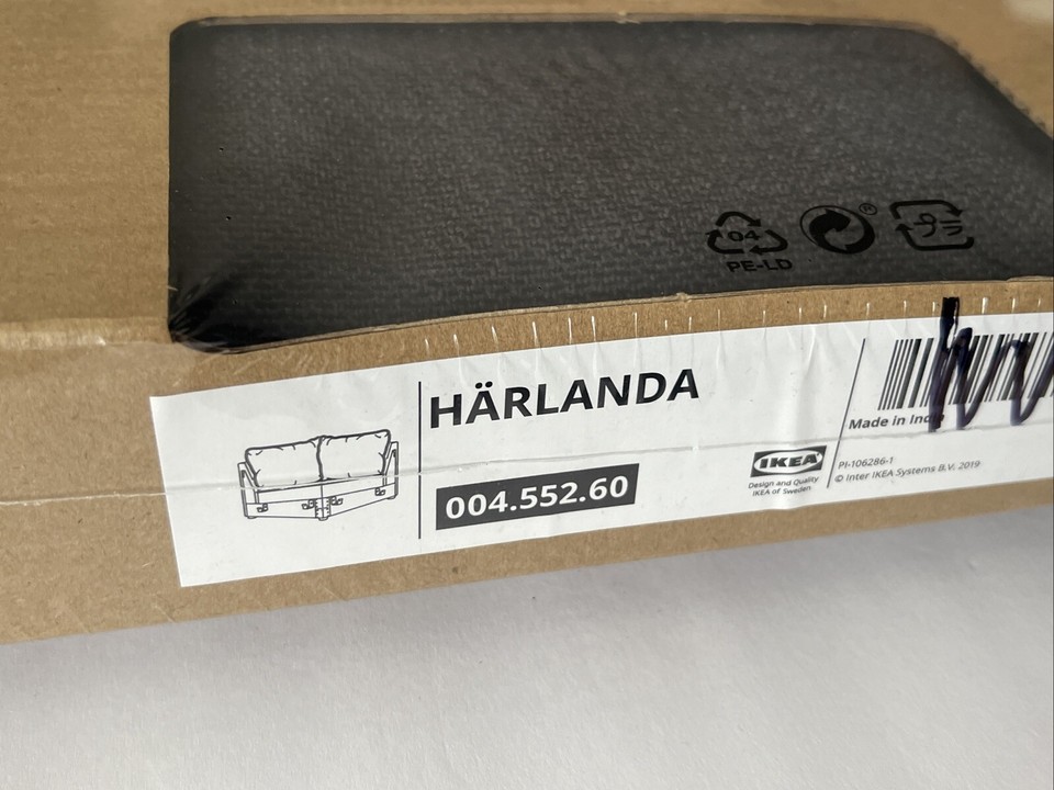 Ikea HARLANDA Corner Section Cover, Sporda Dark Gray 004.552.60 ...