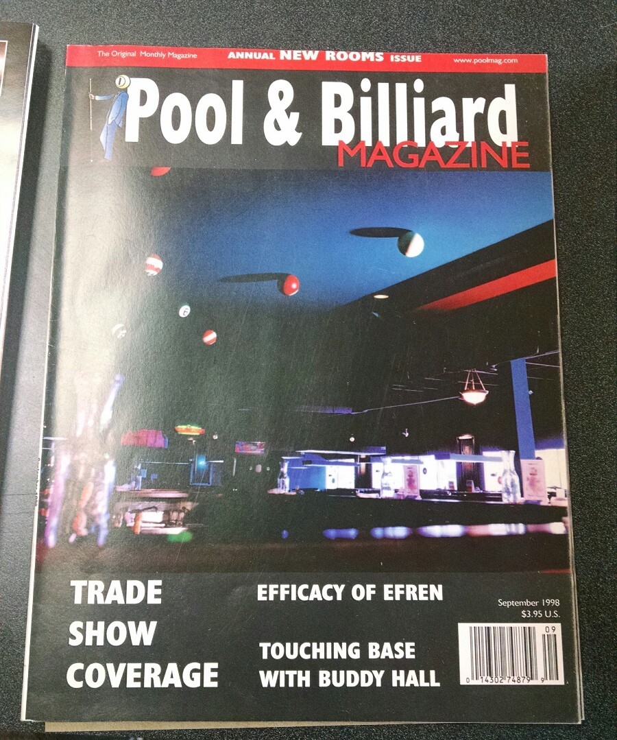Pool & Billiard Magazine September 1998 Annual New Rooms show coverage ...