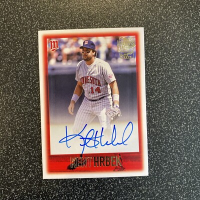 2023 Topps Archives Fan Favorites Kent Hrbek Auto Autograph #97FF-KH ...