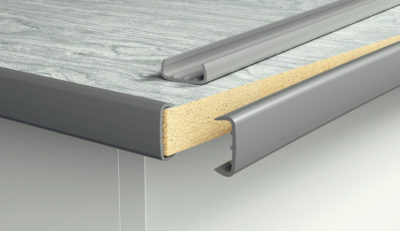 Double Lipped U Trim 1 metre Edge for 18mm Furniture Board Decorative ...