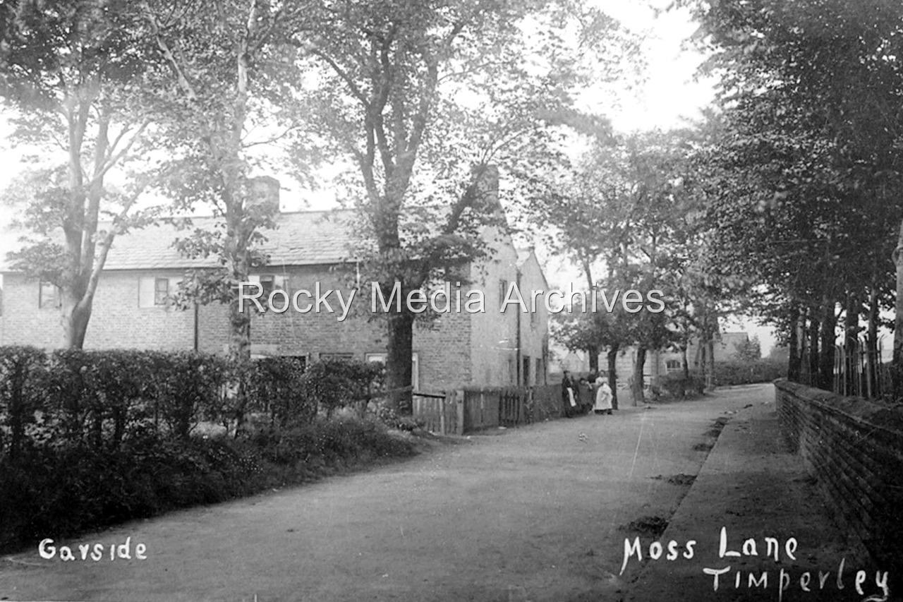 Vfr-89 Garside Moss Lane, Timperley, Altrincham, Cheshire, c1906. Photo ...