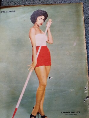 Sk44 Ephemera 1960 Picture Film Star Carmen Phillips | eBay