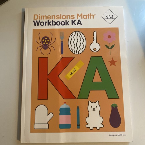 Dimensions Math Workbook KA by Singapore Math 9781947226166| eBay