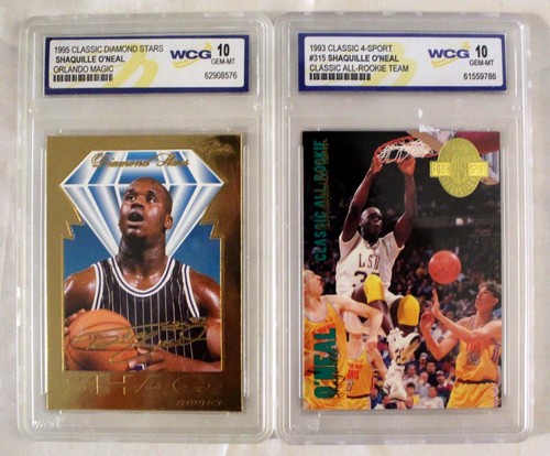 NBA Graded Card Lot WCG 10 Shaquille O'Neal LOOK! | eBay