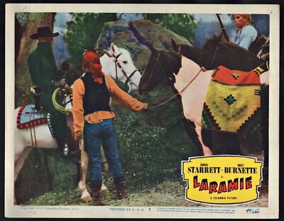 Laramie 1949 Movie Lobby Card Starrett &The Range Busters A Columbia ...