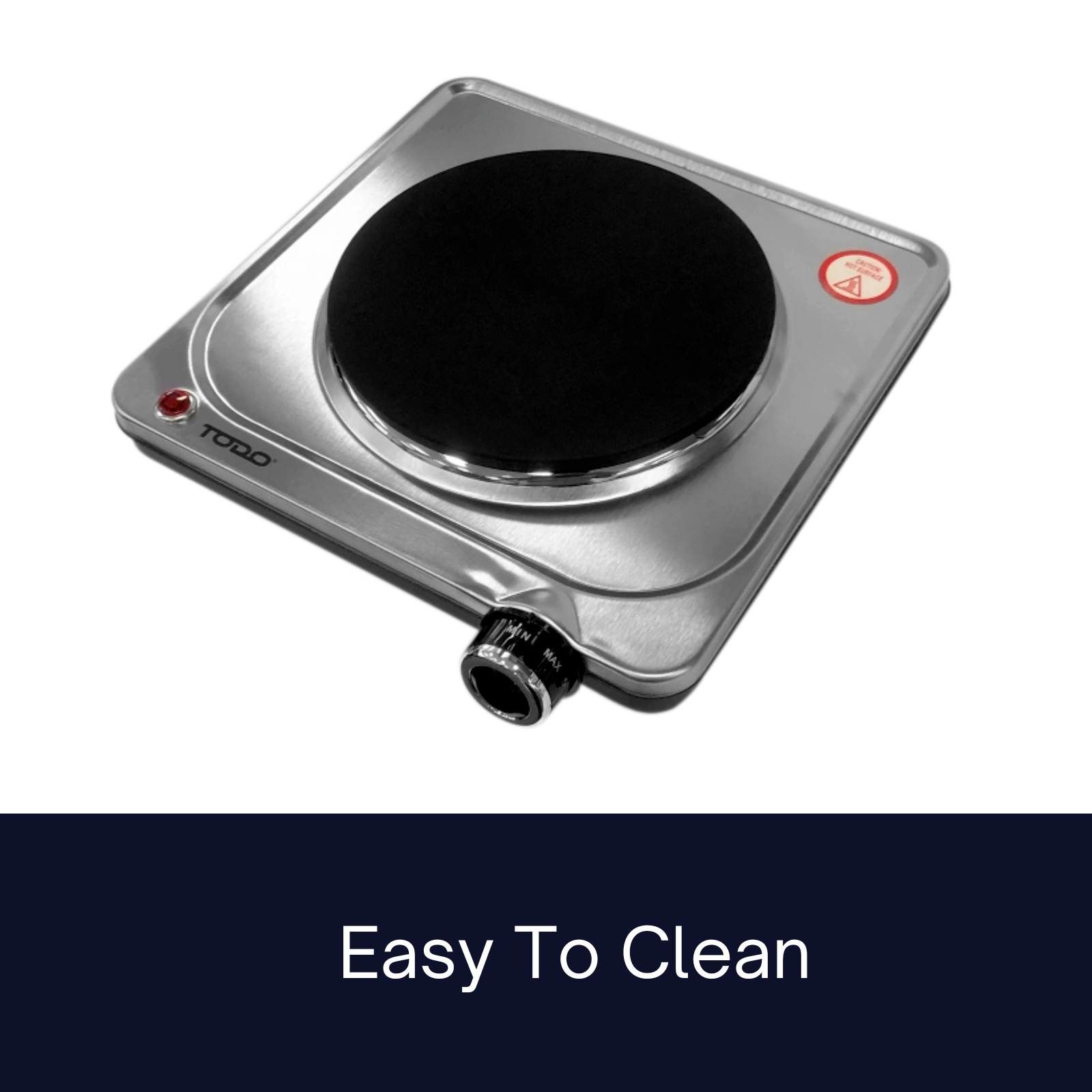 Electric Stove 1500W Hotplate Single Hot Plate Cooktop Burner Cooker ...