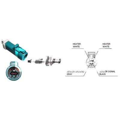 Lambda Sensor For Ford Focus MK3 1.0 EcoBoost Oxygen 1785292 CV61-9G444 ...