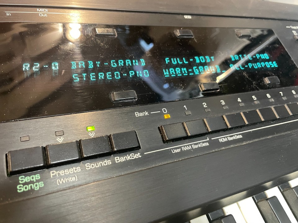 UESD Ensoniq TS 12 Keyboard TS-12 Synthesizer Work station U1916 230405 ...
