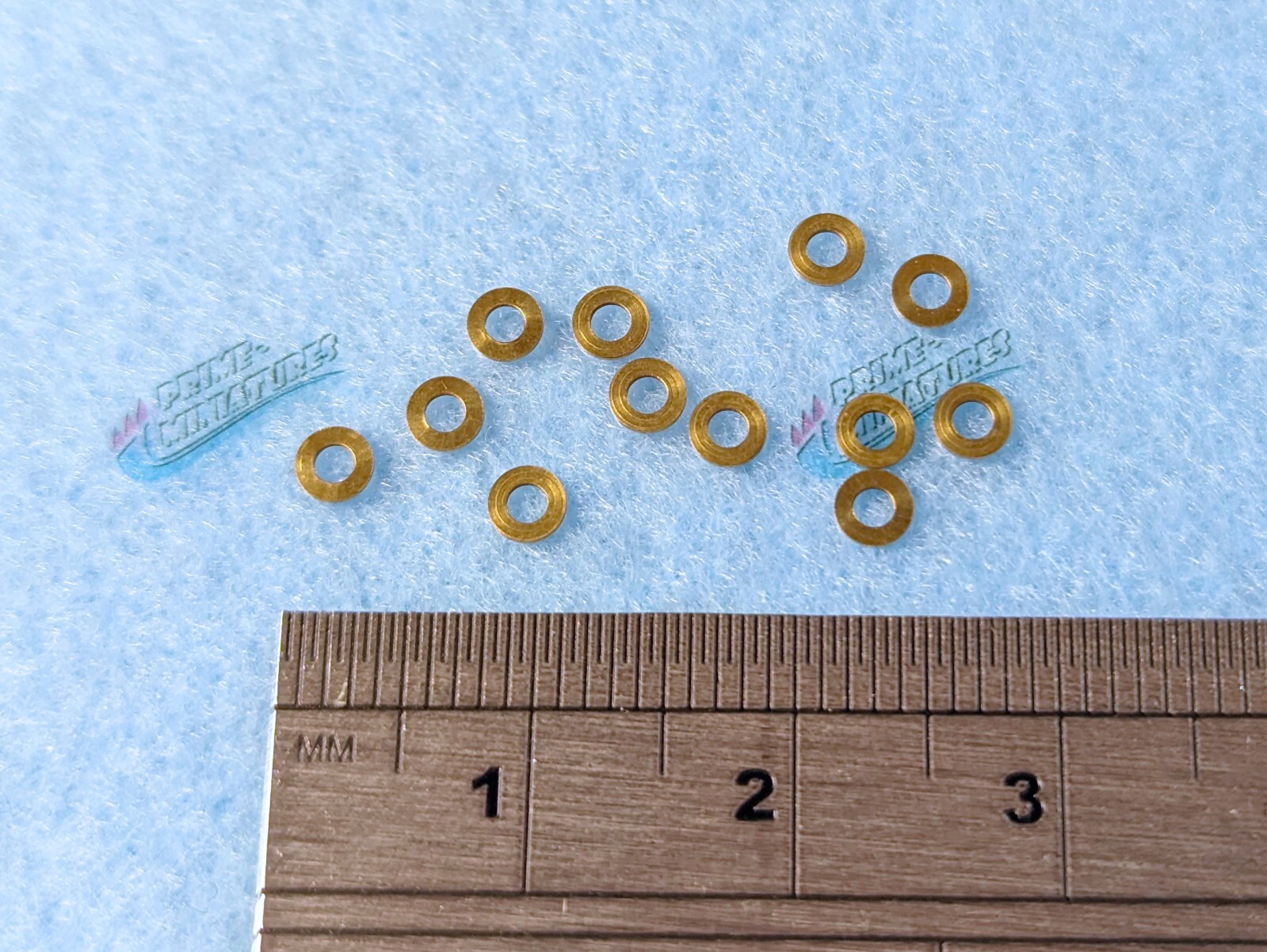 M0.6 M0.8 M1.0 M1.2 M1.4 M1.6 M2.0 Machined Miniature Brass Washers x20 ...