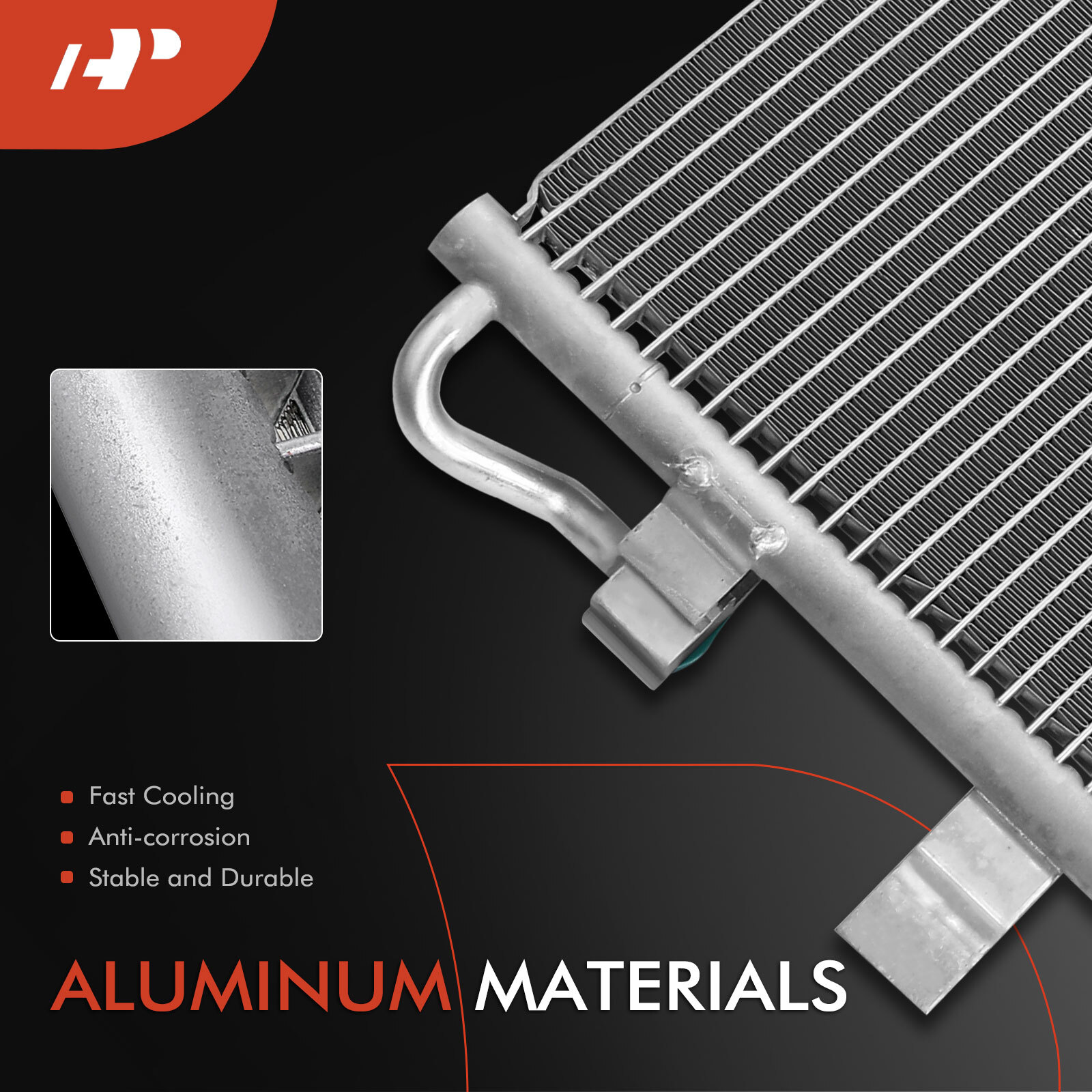 A-Premium AC Condenser w/Receiver Drier & Oil Cooler for Ford 2011-2019 ...