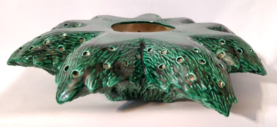 Ceramic Christmas Tree Replacement Base Only with Some Chips About 15 ...