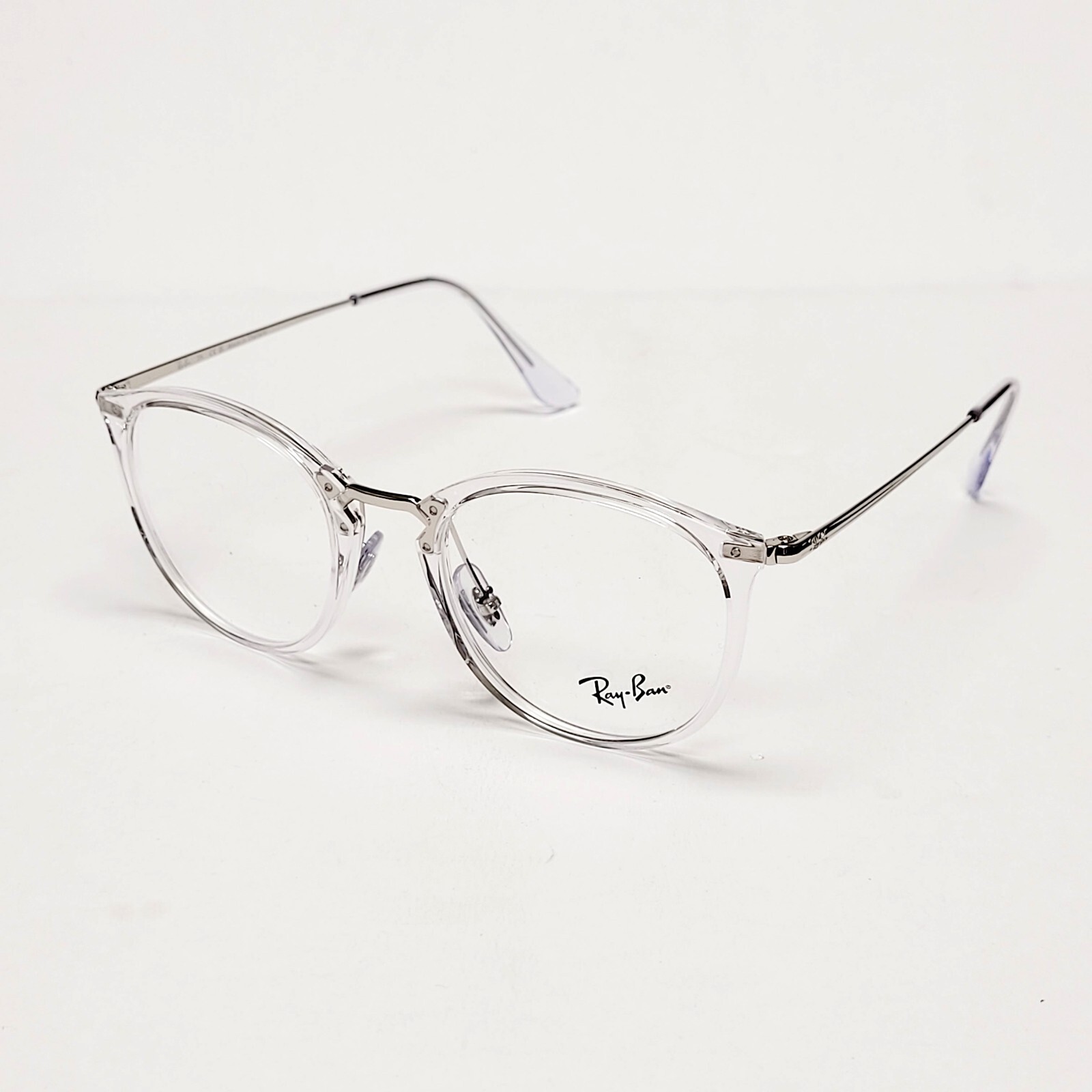Ray Ban RB7140 Eyeglass Frames Round Phantos Eyewear Transparent 51-20 ...