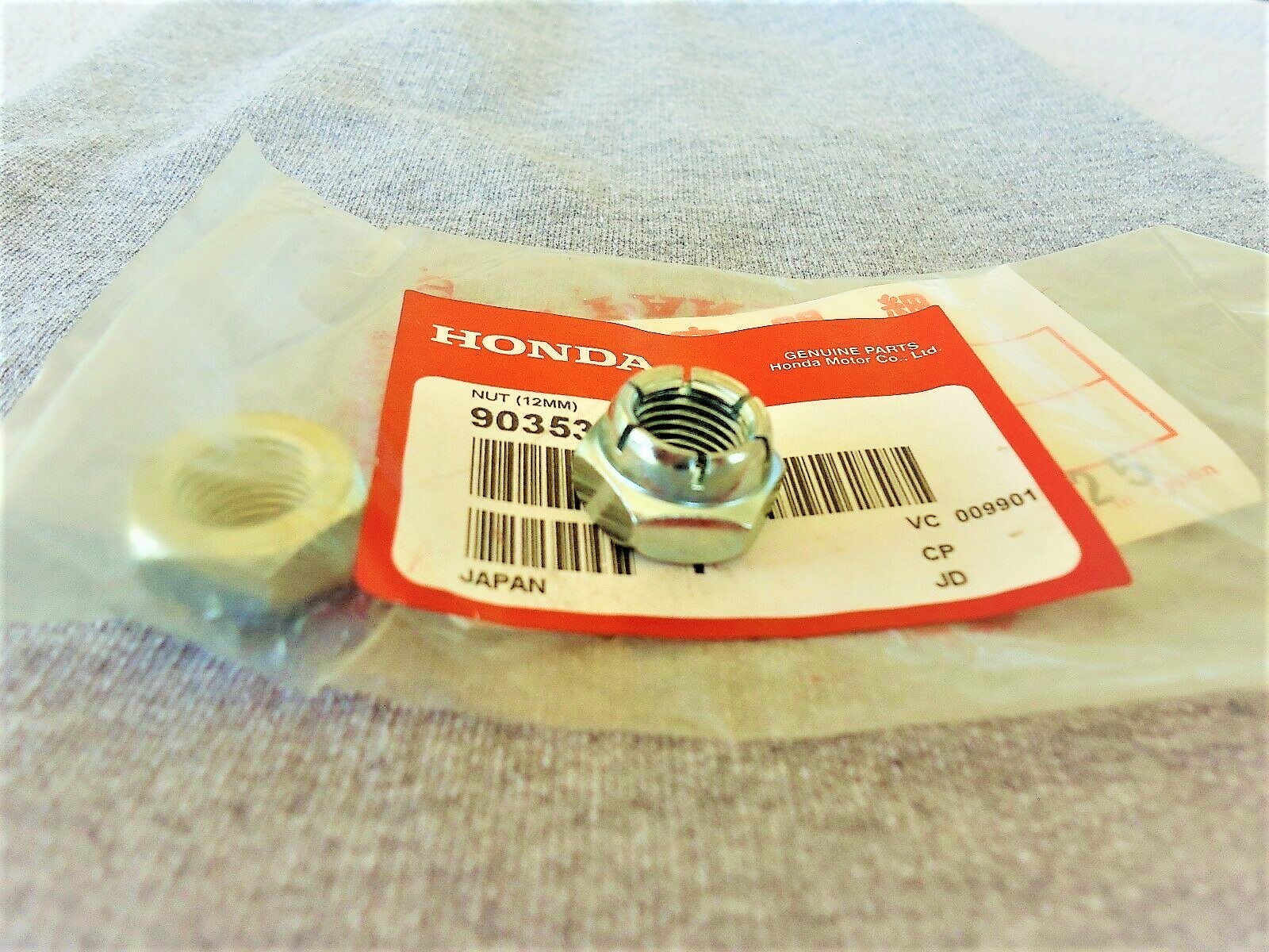 GENUINE HONDA 12MM AXLE NUT ( FRONT OR REAR ) Z50 A Z50 R QA50 OEM ...
