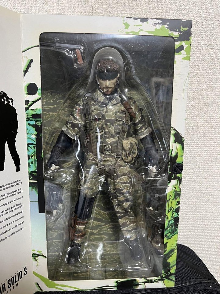 RAH Naked Snake Metal Gear Solid 3 Snake Eater Medicom Toy Action ...