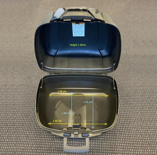 Genuine Kawasaki Versys 650 2022-25 40 l top box. Part no.99994-1493 ...