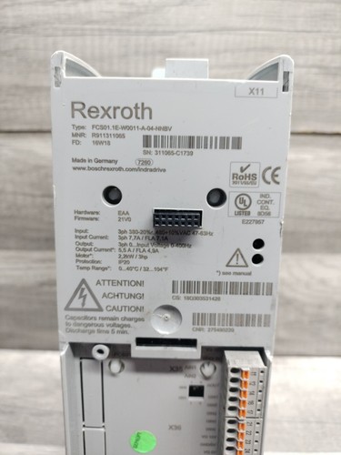 1PC USED Rexroth FCS01.1E-W0011-A-04-NNBV R911311065 driver | eBay