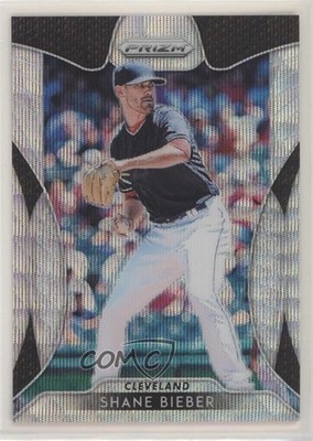 2019 Panini Prizm Blue Wave Prizm 17/60 Shane Bieber #74 1l2 | eBay
