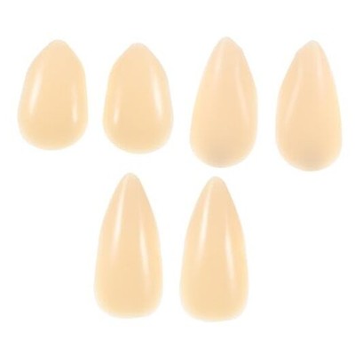 Vampire Teeth Werewolf Fangs 3 Pairs of Fangs Cosplay Resin White ...